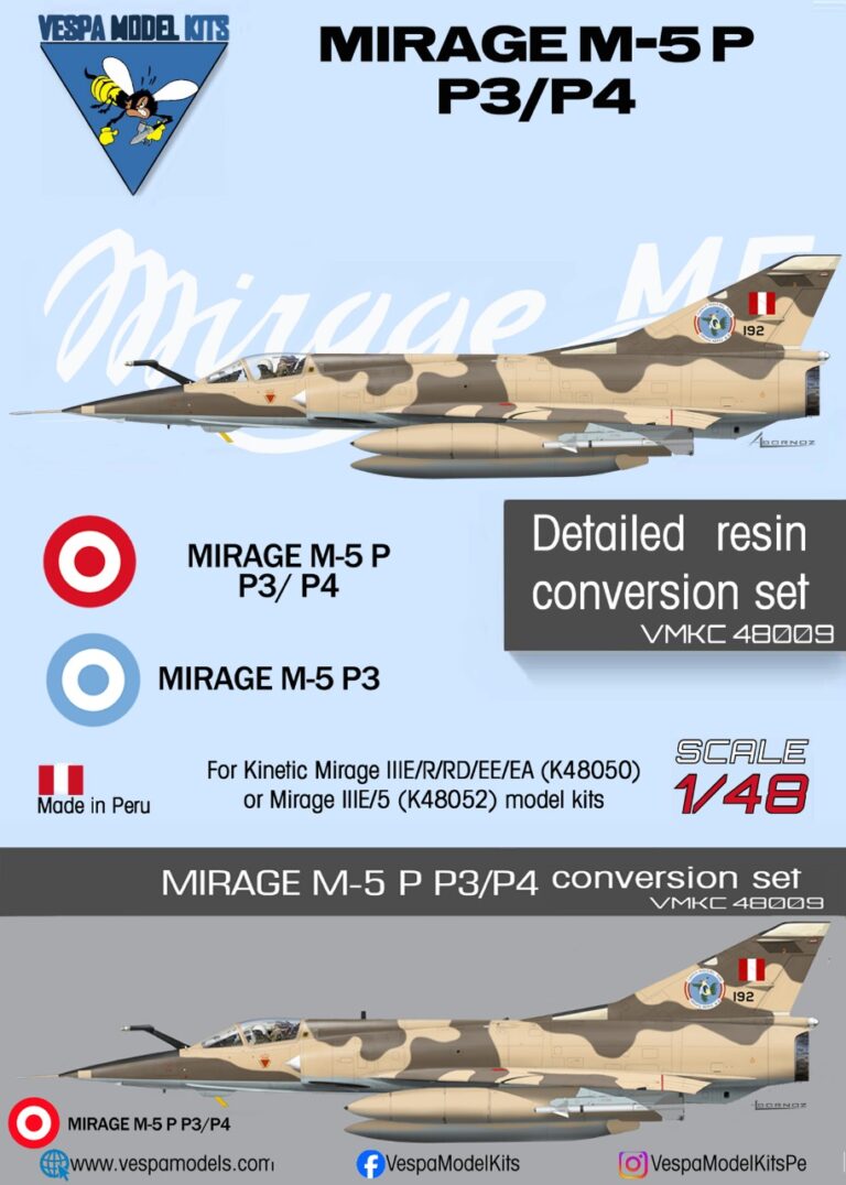 VMKC 48009 Mirage 5P/P3/P4 conversion – Vespa Models